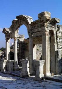 Information and tours about Temple of Hadrian in Ephesus, Turkey